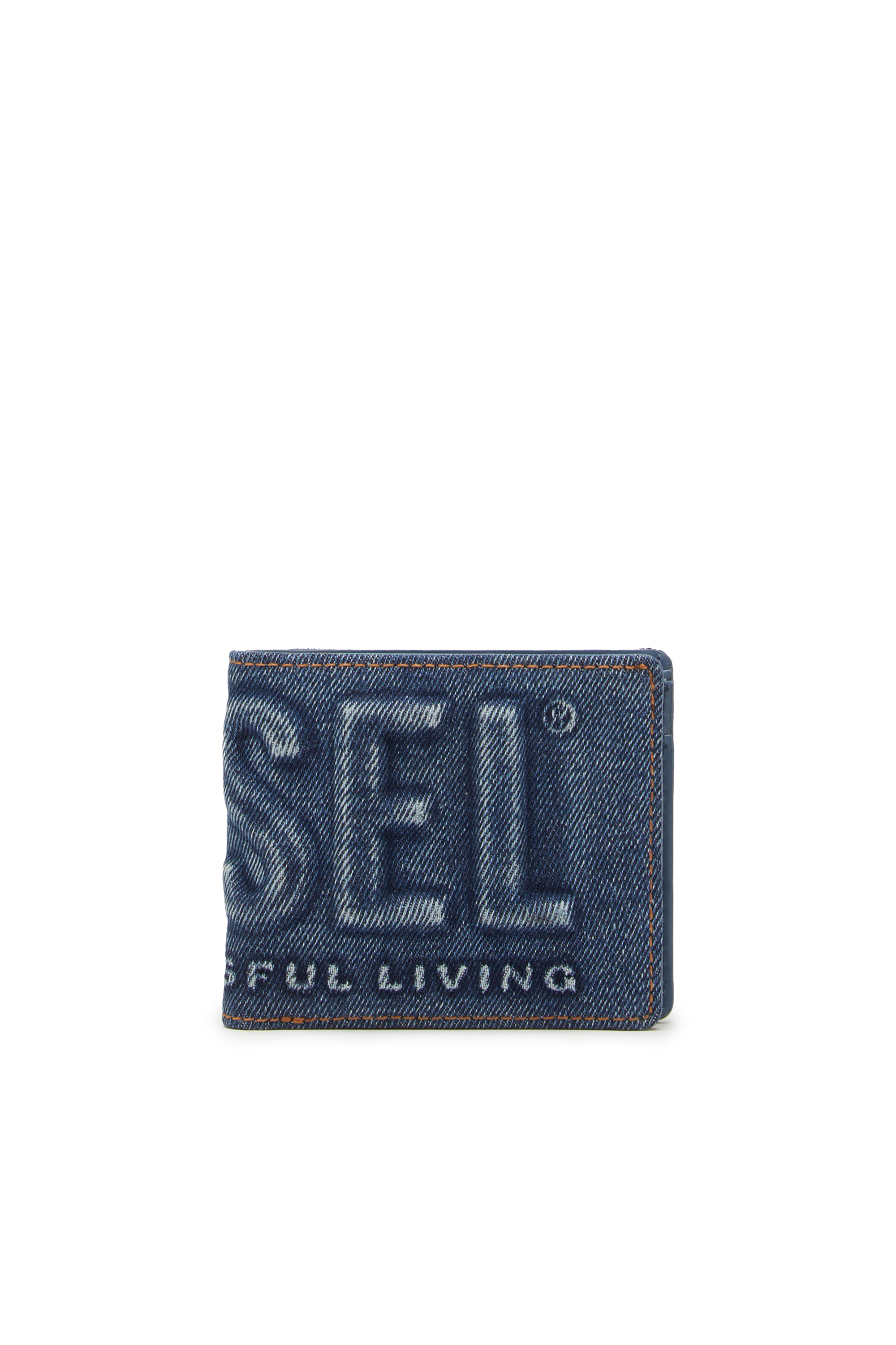 BI-FOLD COIN S Hombre: Cartera que se pliega por la mitad | Diesel